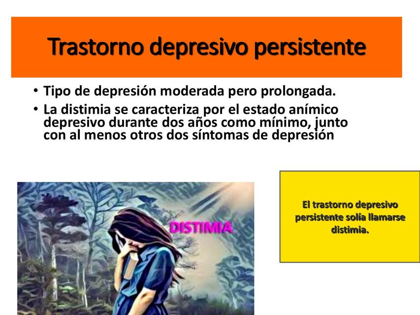 Trastorno depresivo persistente | Carleana Padrino | uDocz