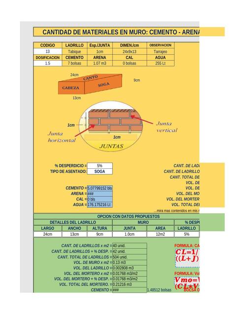 METRADO DE MURO | Alex | uDocz