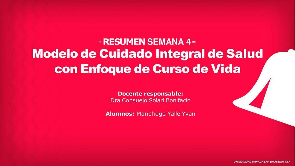 Modelo de Cuidado Integral de Salud con Enfoque de Curso de Vida | YVAN | uDocz