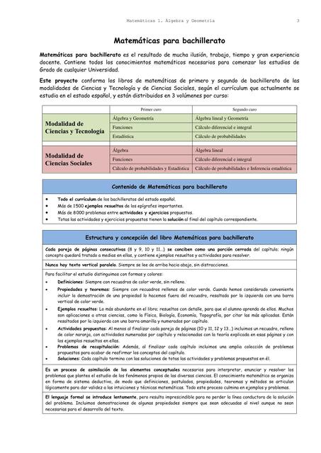 Matemáticas para bachillerato | Matematic | uDocz