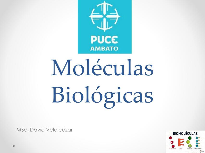 Moléculas biologicas pptx | Israel Ramirez | uDocz