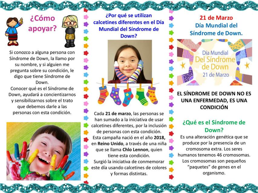 Tríptico Síndrome de Down | NATALI | uDocz