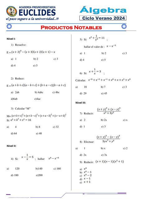 Algebra Euclides | CESAR DOUGLAS | uDocz