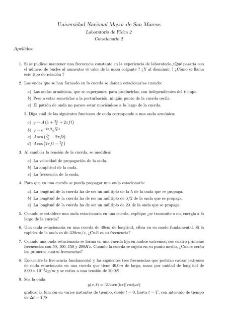 cuestionario2 | Zillex | uDocz