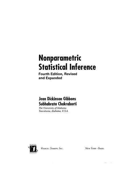 nonparametric statistical inference gibbons jpdf c | ANTHONY RUBEN | uDocz nonparametric statistical inference gibbons jpdf c | ANTHONY RUBEN | uDocz