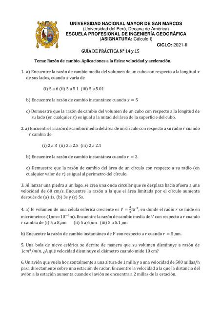 Guia 14 y 15 | Victor | uDocz