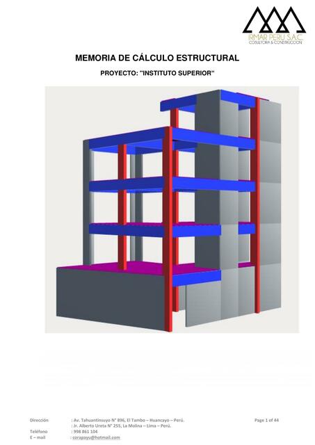 Memoria de calculo estructural de instituto | Apuntes de Ingenieria ... Memoria de calculo estructural de instituto | Apuntes de Ingenieria ...