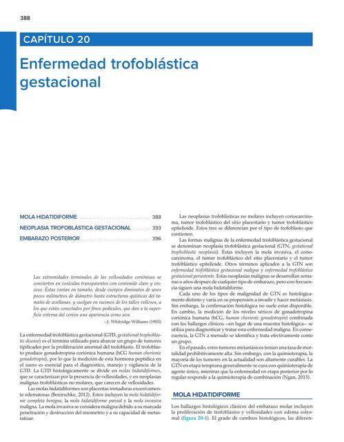 ENFERMEDAD TROFOBLÁSTICA GESTACIONAL | Iris Tolentino | uDocz