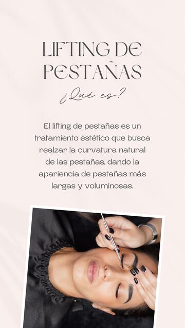 Guia completa del Lifting de Pestañas | Gisselle Guarnizo | uDocz