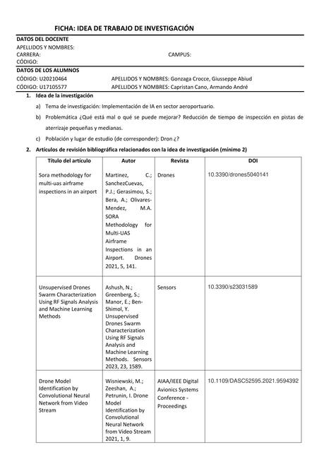 FICHA CAPRISTAN CANO GONZAGA CROCCE | Giusseppe Gonzaga | uDocz