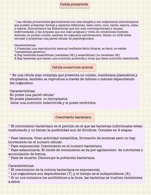 Celula procarionte y conceptos | Rocio | uDocz Celula procarionte y conceptos | Rocio | uDocz