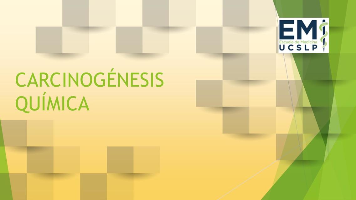 Carcinogénesis Química | Dr. Bernabé | uDocz