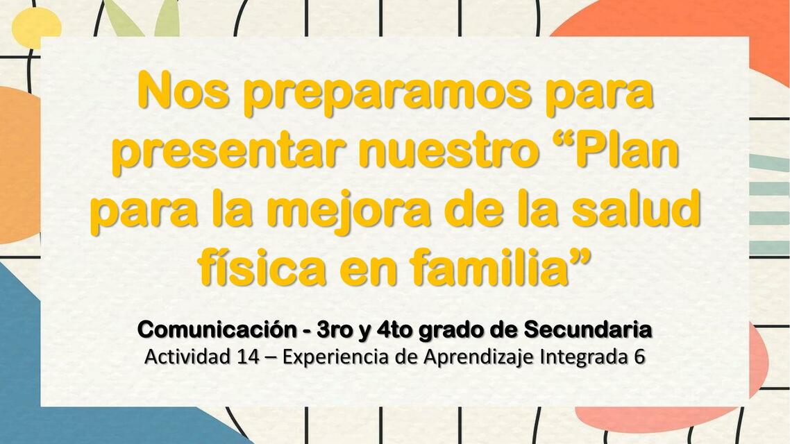 Comunicación 3ro y 4to Act 14 Exp 06 | Dulce Ordinola Galvez | uDocz
