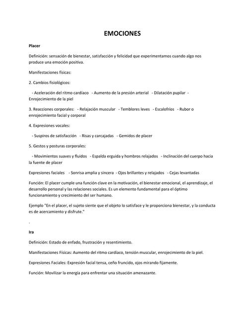 EMOCIONES WPS Office | Working | uDocz