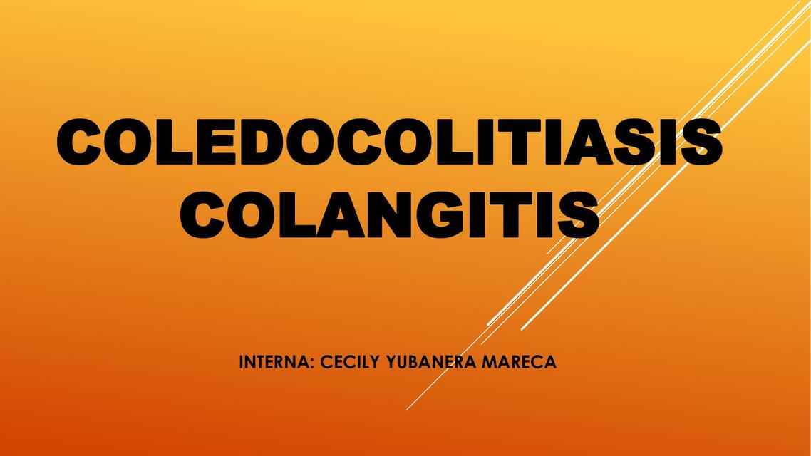 Flashcards de Coledocolitiasis colangitis | Por narda | uDocz