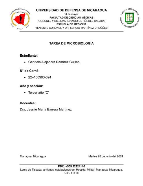 Micro tarea | Gabriela Ramírez | uDocz