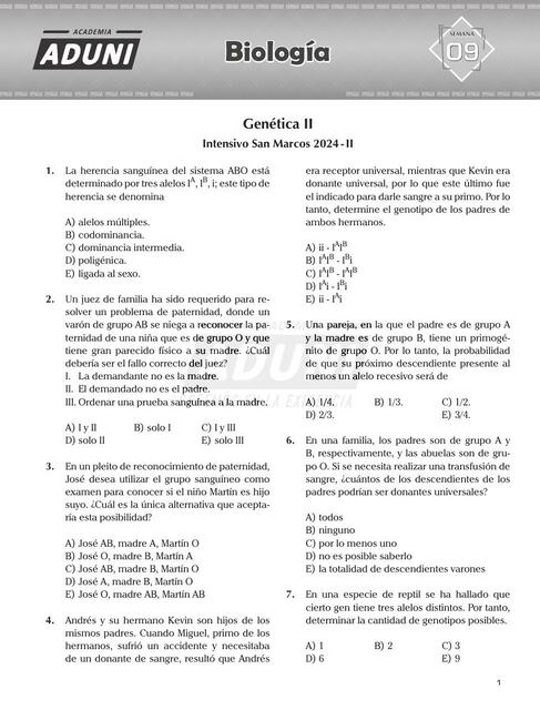 Genética II | Study_notes 🌷 | uDocz