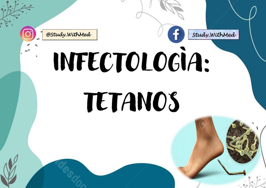 Tètanos | StudyWithMed | uDocz