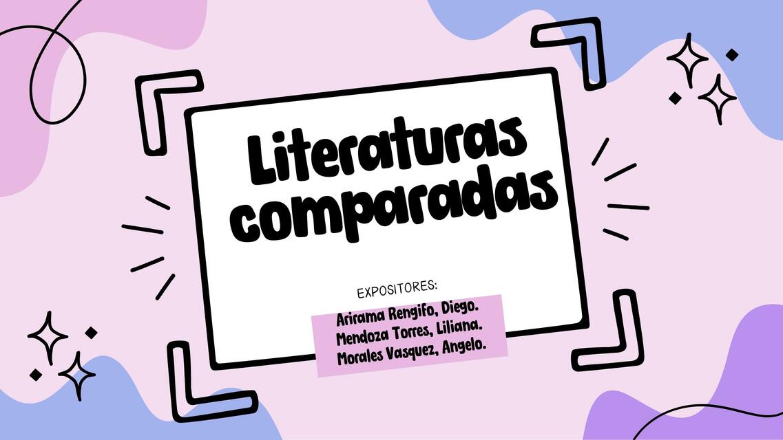 Literatura comparada | Liliana | uDocz