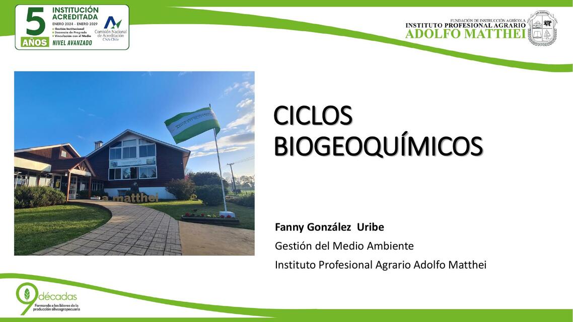 PPT Ciclos Biogeoquímicos 1 | Tamara | uDocz