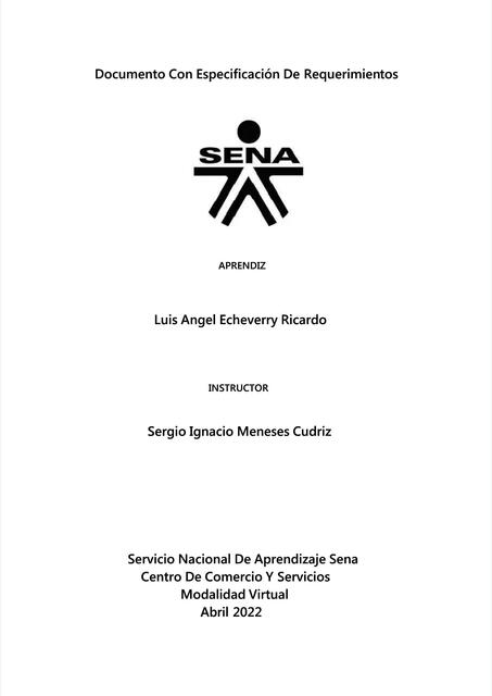 Pdf Formulacion Del Proyecto De Software Ga1 Aa3 E Dyh Udocz 5568
