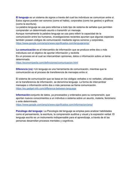 lenguaje | Maleja | uDocz