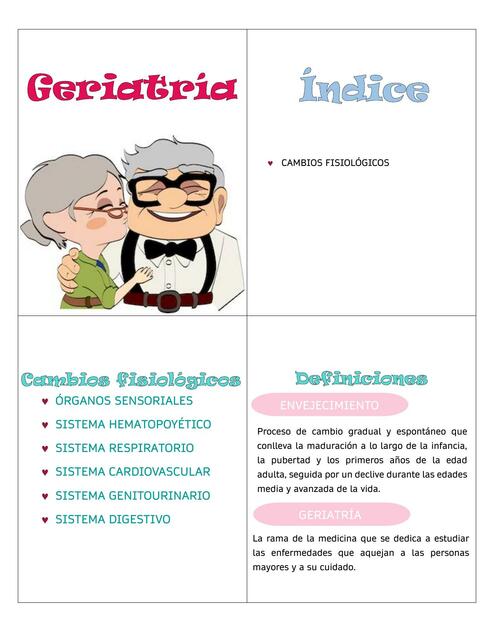 Cambios fisiologicos de la vejez | Alicia Luna Herrera | uDocz