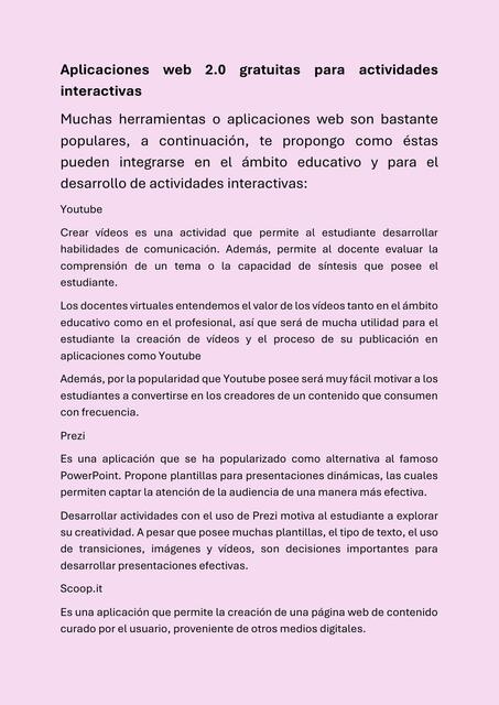 Aplicaciones web 2 0 gratuitas para actividades in | developer.ishtar ...