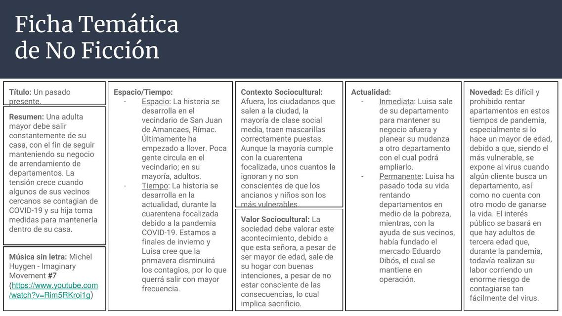 Ficha Temática de No Ficción | Fausto | uDocz