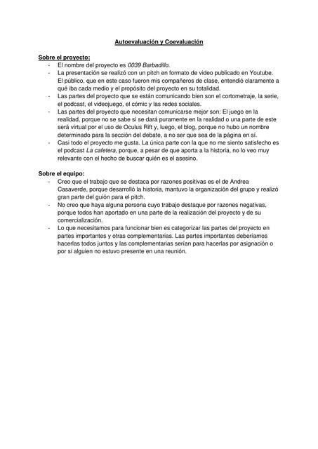 Fausto Andre Chacon Marcilla Parcial autoevaluacio | Fausto | uDocz