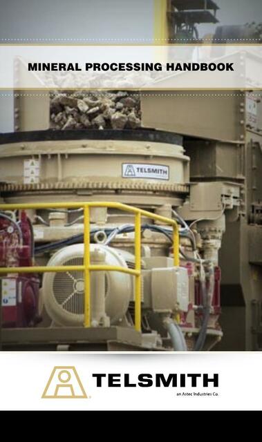 Mineral Processing Handbook pdf versión 1 | Jose Márquez | uDocz