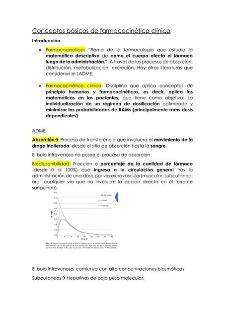 Clase 2-Conceptos bÃ¡sicos de farmacocinÃ©tica clÃ_nica | Luz Likarayen ...