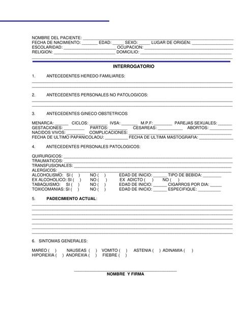 HISTORIA CLINICA | Karen Dalin Trinidad Gòmez | uDocz