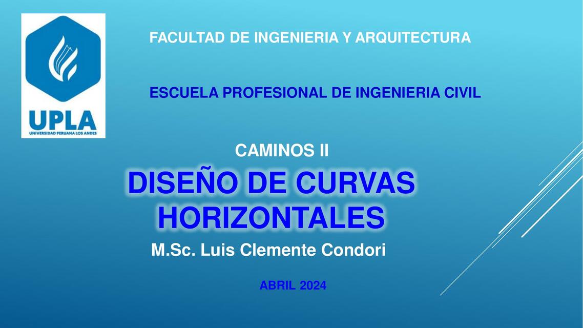 3 2 CLASE 5 B DISEÑO DE CURVAS HORIZONTALES CIRCUL | 01-IC-FC-MARIA ...