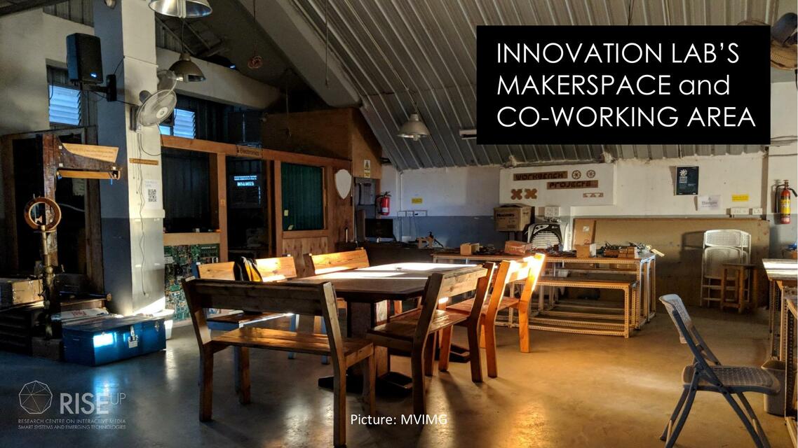 Innovation Labs Makerspace and Co working Area | Universidad Cayetano ...