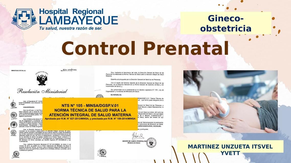 Control Prenatal | YOLANDA CASTRO SANCHEZ | uDocz