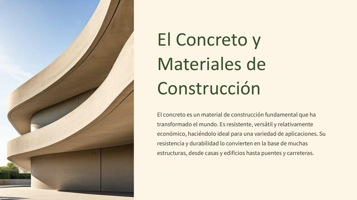 El Concreto y Materiales de Construccion | Ingeniería paso a paso | uDocz