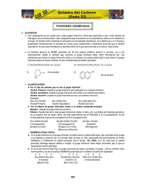 Química del Carbono (parte III) | Full ciencia | uDocz