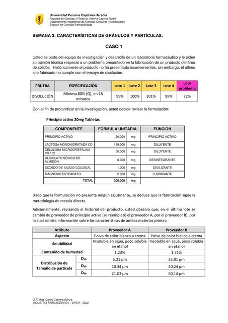 Taller Operaciones y Procesos - Semana 2 | boraastudies | uDocz