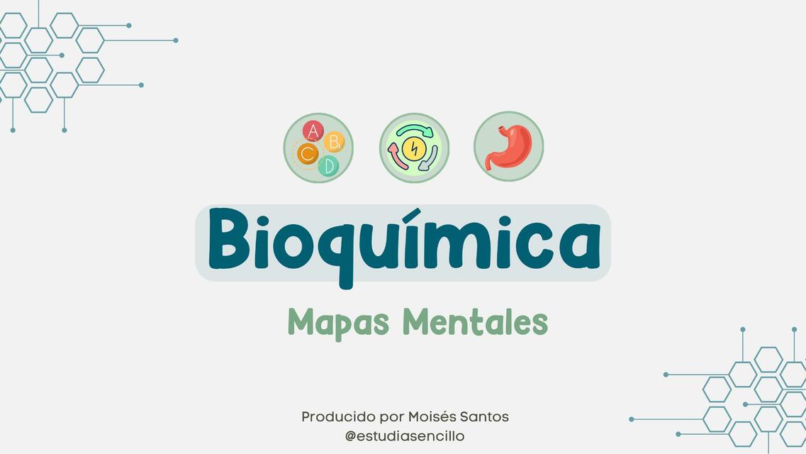 Mapas mentales de bioquímica | edgar | uDocz