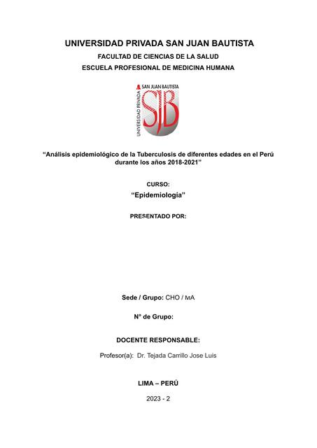 LRPD Epidemiologia | LVVM | uDocz