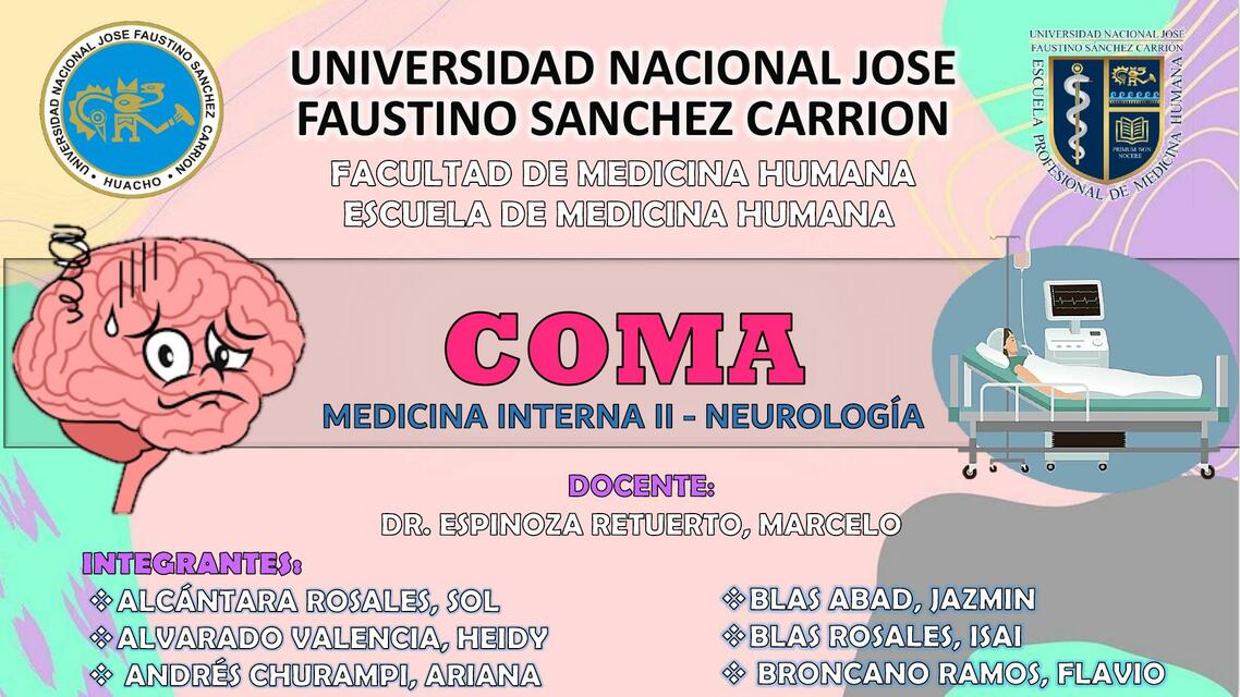 COMA | Apuntes Medicos | uDocz