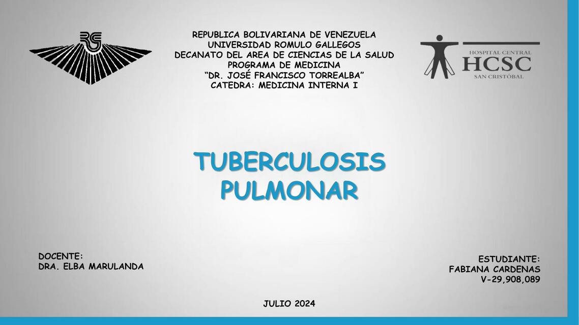 Flashcards de Tuberculosis pulmonar | Por Evanyelis Flores | uDocz