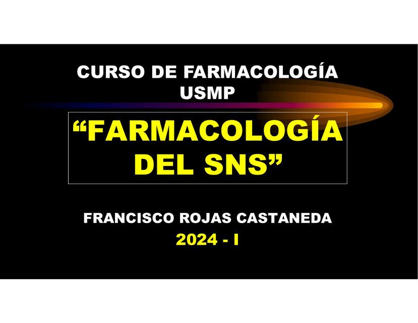 Clase 06 Farmacología SNA Simpático | Amenra | uDocz