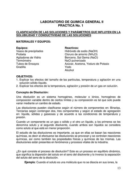 Manual de Practicas de Laboratorio de Química General | Universidad Cayetano Heredia | uDocz