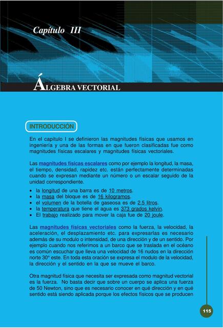 Fisica Basica Algebra Vertical | Universidad Cayetano Heredia | uDocz