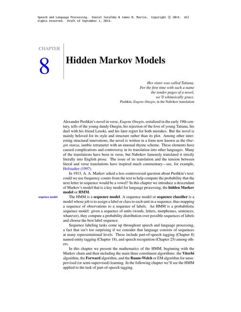 Hidden Markov Models 2014 Hackernews Udocz 