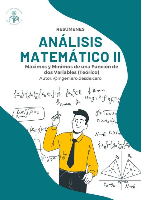 Máximos y Mínimos de una Función de dos Variables | Ingeniero desde Cero | uDocz