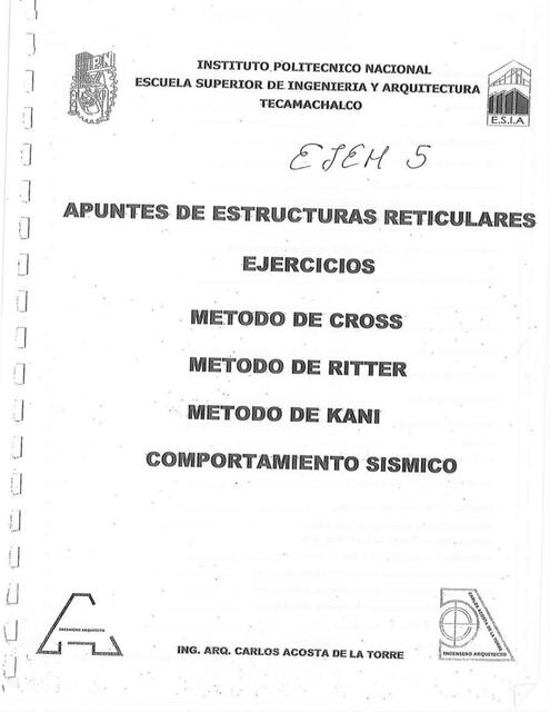 Estructuras Reticulares | CCINGENIERIACC | uDocz
