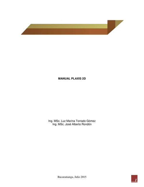 MANUAL PLAXIS 2D | romario | uDocz